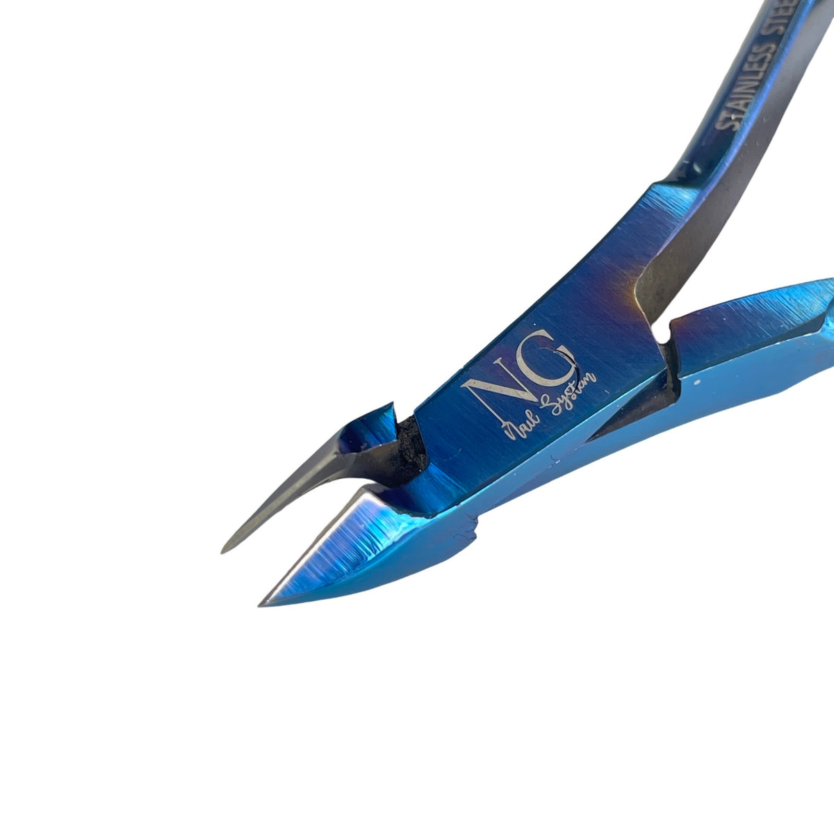 Cuticle Nipper NG - Full Jaw Blue – Lunali Nail Supply
