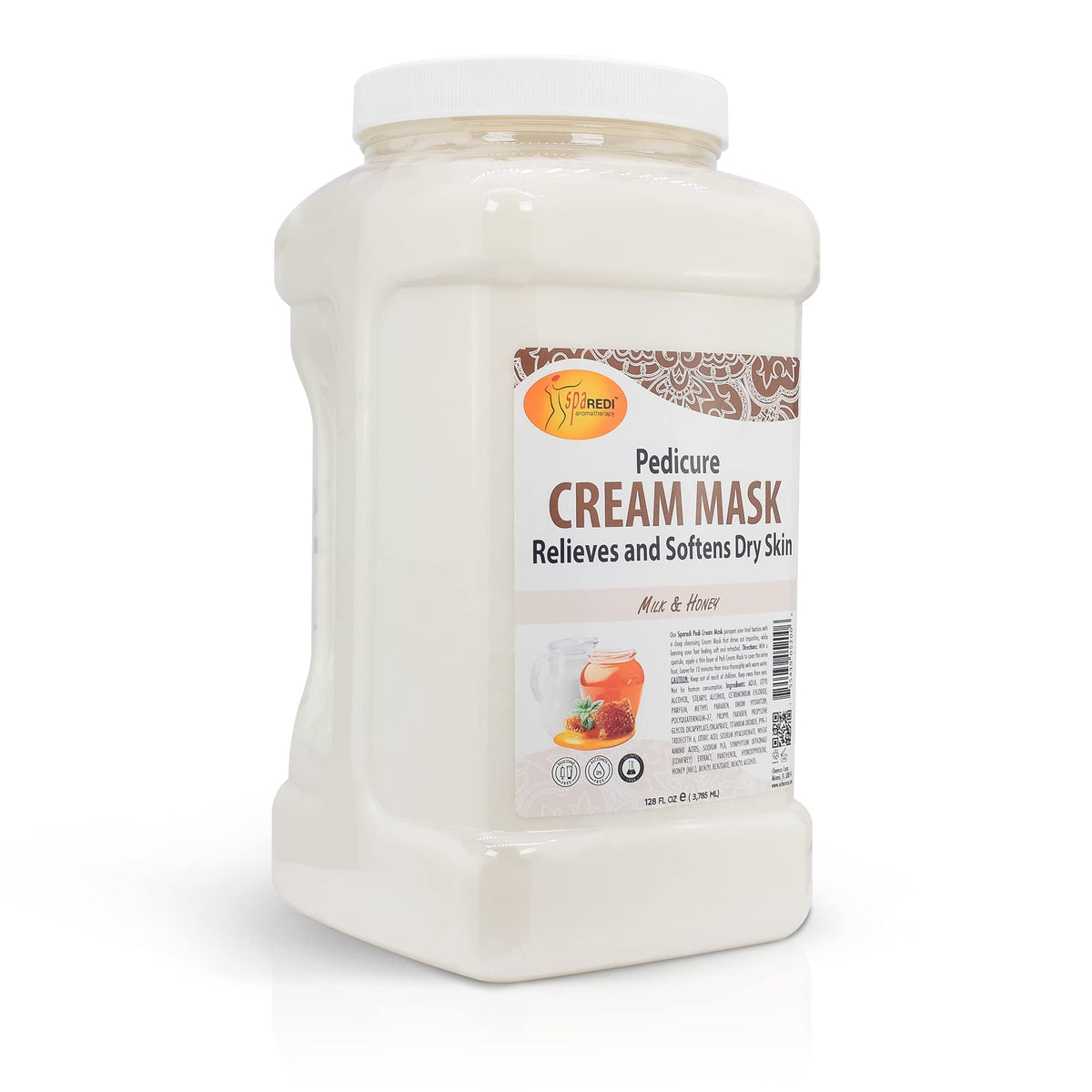 Pedi Cream Mask Milk & Honey - 128oz