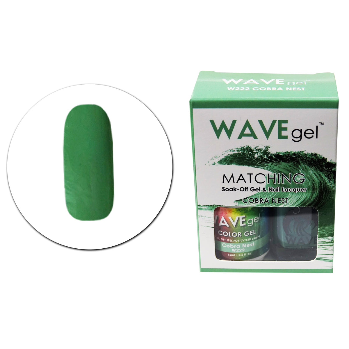 Cobra Nest #222 - Wave Gel Duo – Lunali Nail Supply